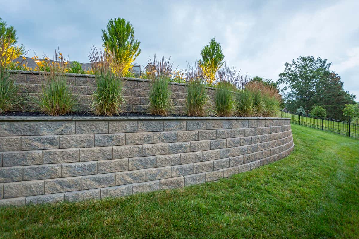 Retaining Wall Blocks, Patio & Seating Wall Block, and Sound Barrier ...